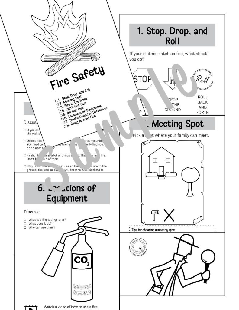 Fire Safety Activities - Learn about Fire Safety | Teaching in the Home