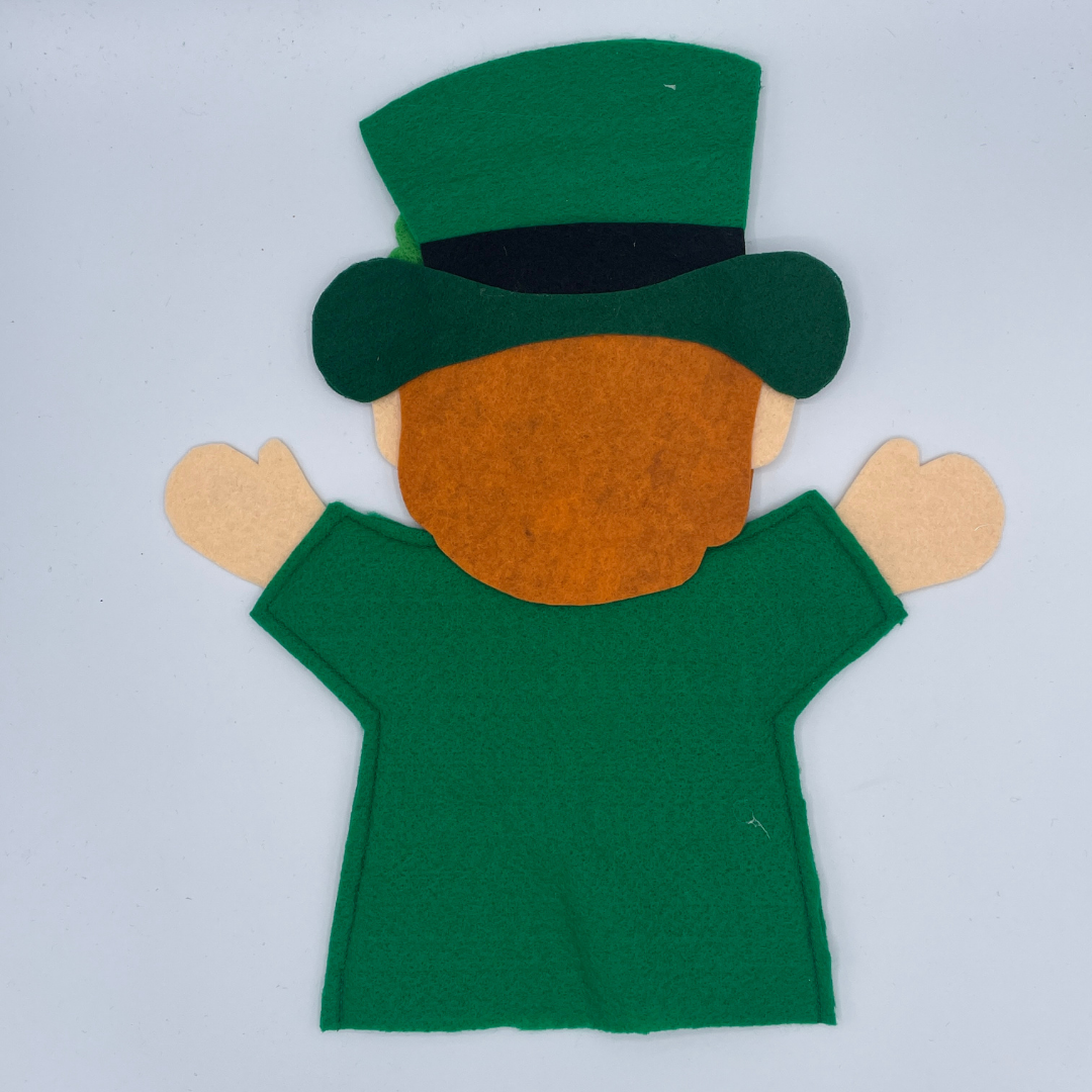 Magical Leprechaun Hand Puppet Pattern - Create Your Own St. Patrick's ...
